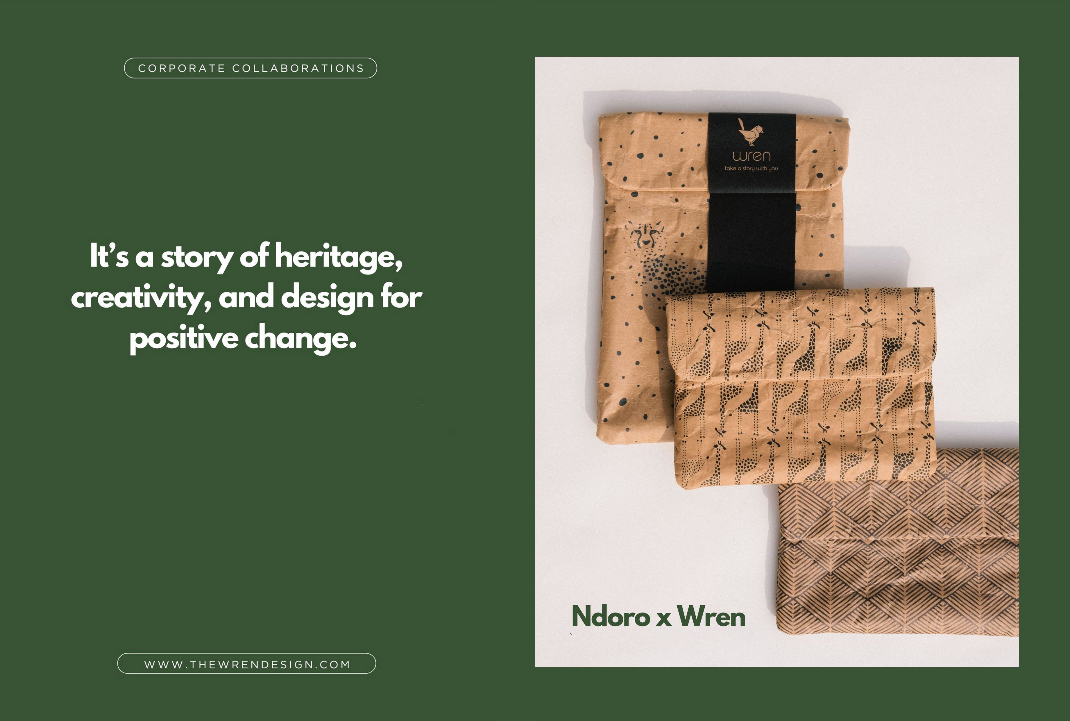 Made to Matter- A Bespoke Branding Story with Ndoro Collection x Wren ...